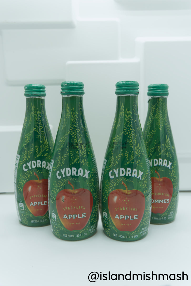 Cydrax Sparkling Apple Drink - 10 oz glass bottle – island MishMash
