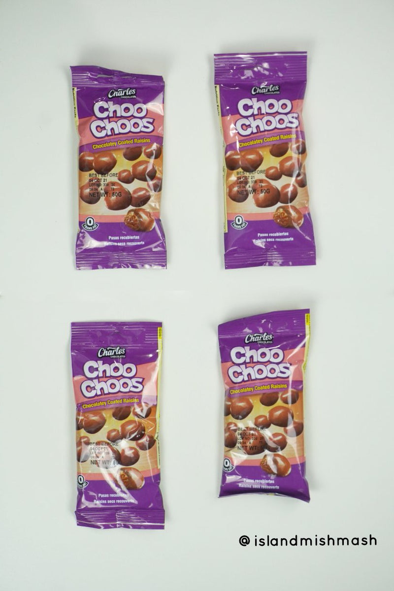 Charles Chocolate "Choo Choos" Chocolate Coated Raisins - 4 PACK ...