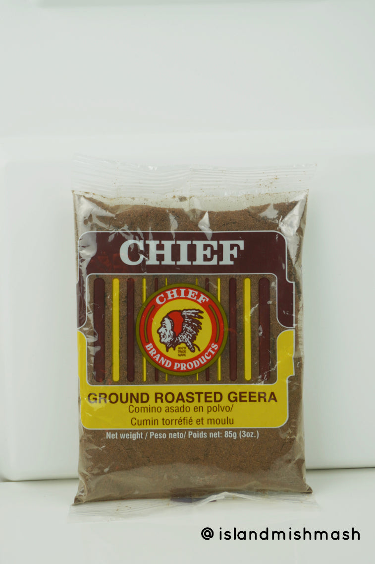 Chief Ground Roasted Geera - 3 oz – island MishMash