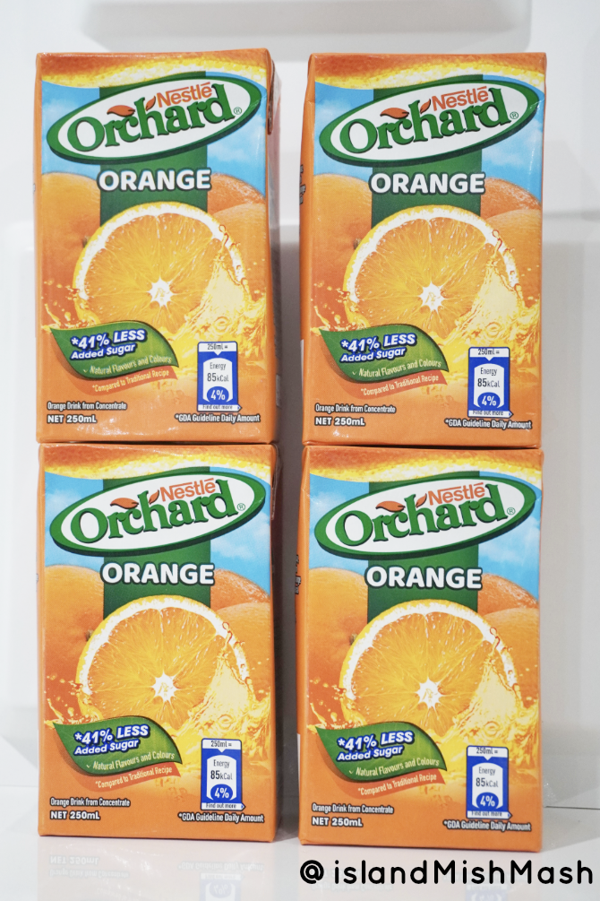 Nestle Orchard Orange Juice - 250 ml- 4 PACK – island MishMash