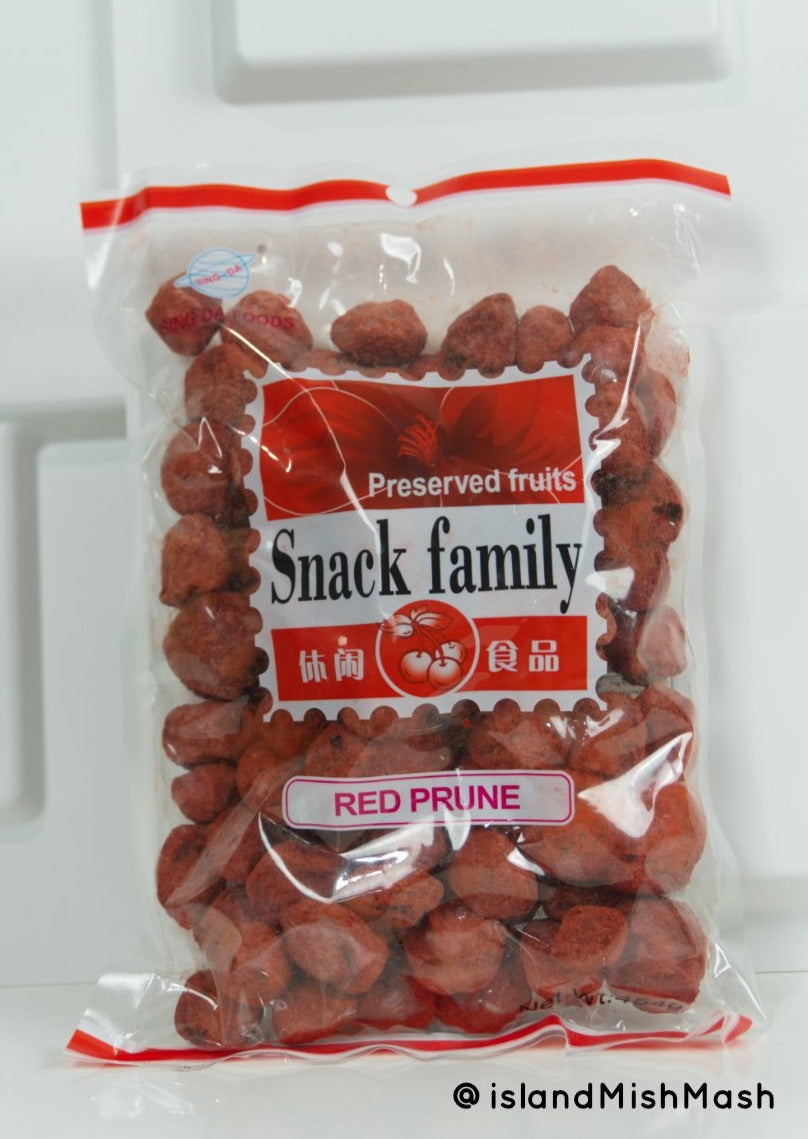 Snack Family Preserved Fruits - Red (salted ) Prune - 16 oz – island ...