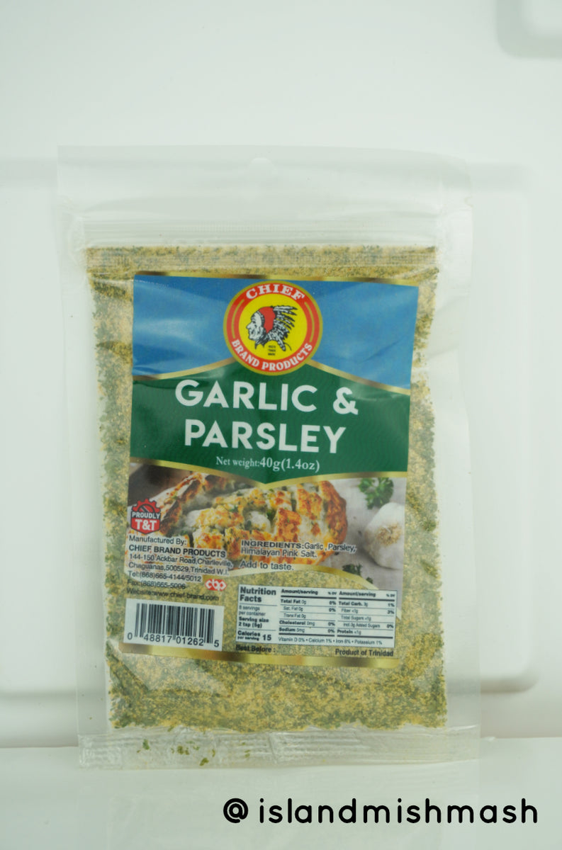 Chief Garlic & Parsley Seasoning - 40 g – island MishMash