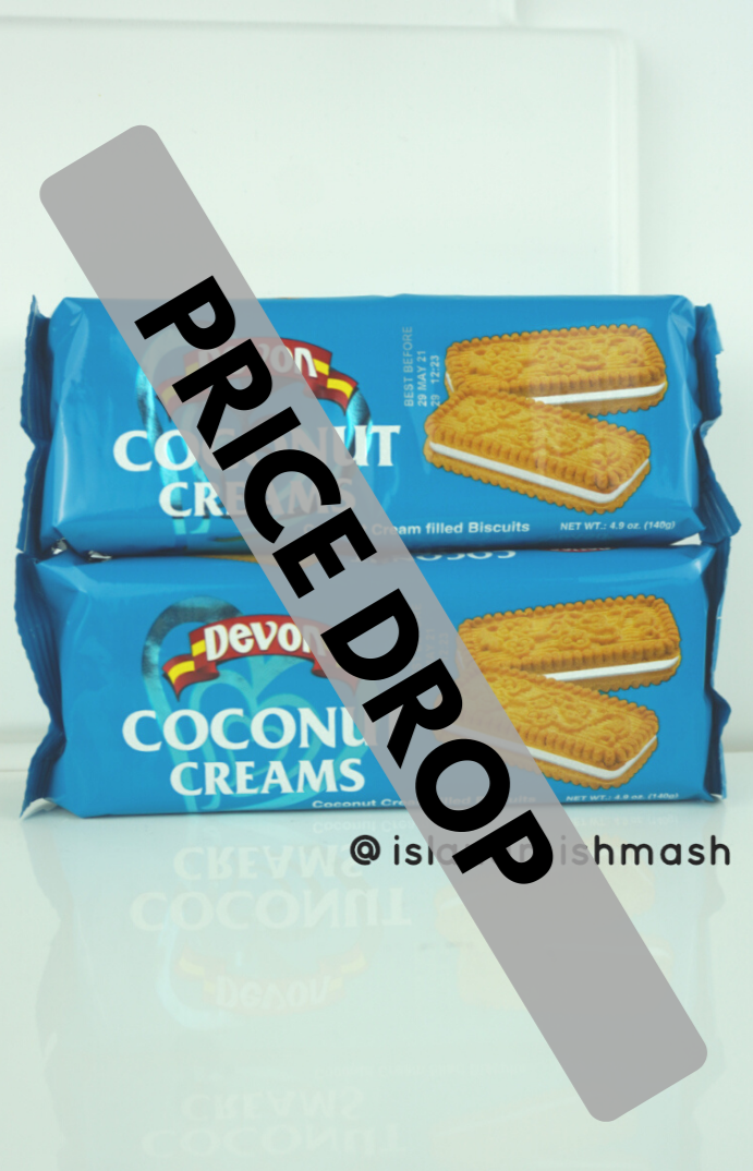 Devon Coconut Cream Filled Biscuits -2 PACK - PRICE DROP!! – island ...