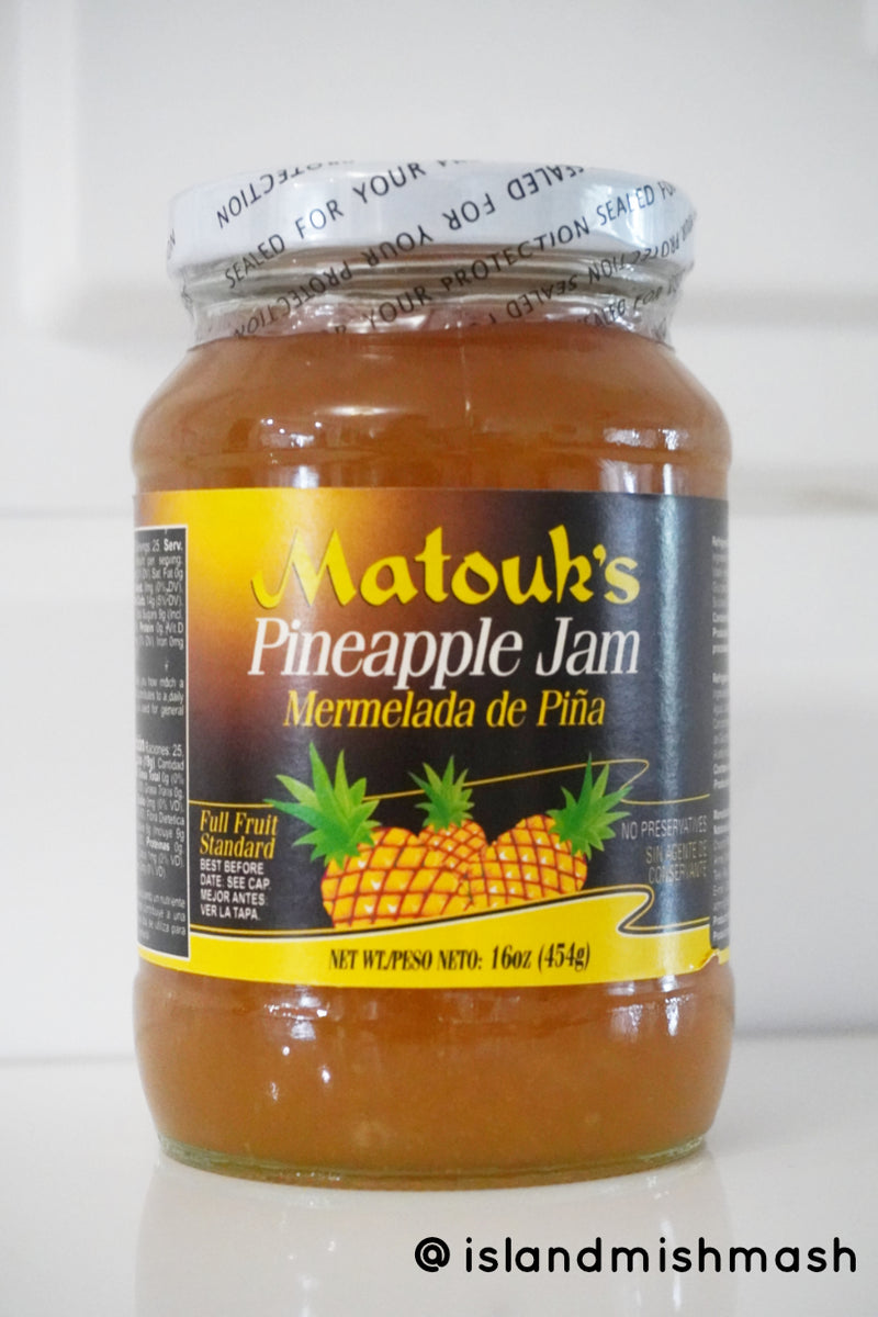 Matouk's Pineapple Jam - 16 oz – island MishMash